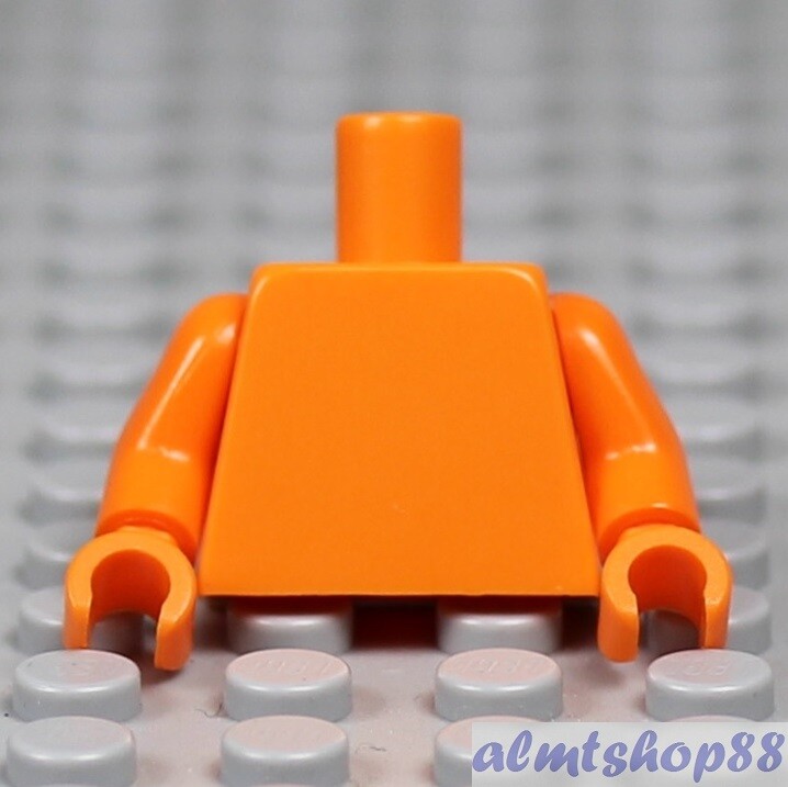LEGO - Minifigure Torso Plain - PICK YOUR COLOR - Solid Monochrome ...