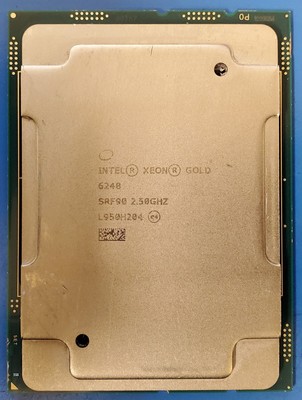 SRF90 Intel Xeon Gold 6248 2.5GHZ (20 Core) Socket LGA3647 Server CPU ...