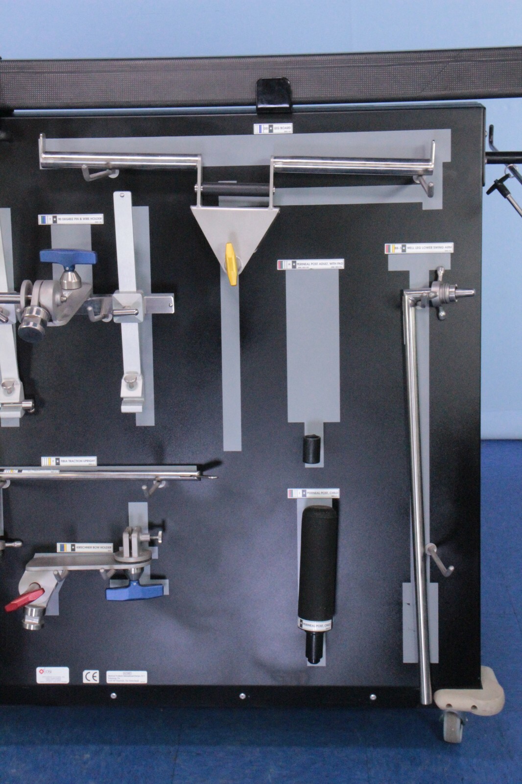 Mizuho 5855 OSI Surgical Table Accessory Cart OSI O.R. Orthopedic Cart ...