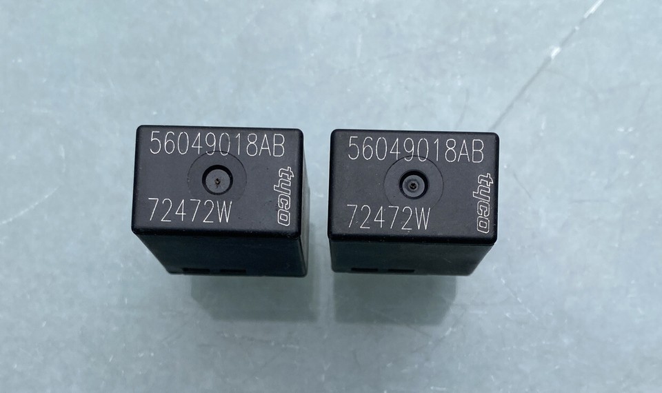 2pcs Tyco 56049018AB 72472M/72472W/72472V 4671168E 5pin relay RH | eBay