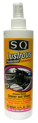 Lustrous Protectant Dashboard and Vinyl Cleaner and Shiner Strawberry ...