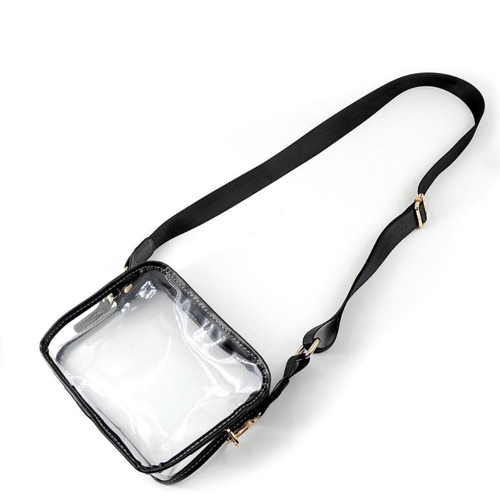 Waterproof Transparent crossbody bag PVC Cosmetic Bag Shoulder ...