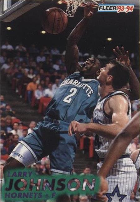 1993-94 Fleer - Larry Johnson #21 for sale | eBay