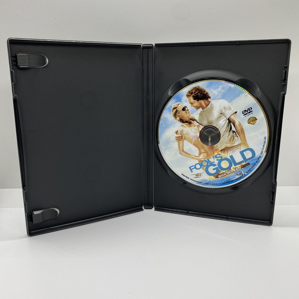 Fool's Gold (DVD, Widescreen, 2008) Matthew McConaughey Kate Hudson ...