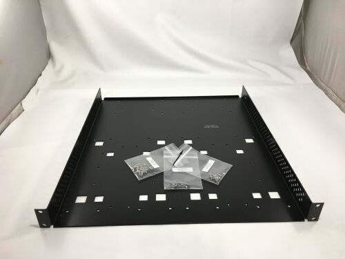 TXM Taclane Style MC-106B Steel Rack Mount Shelf Kit 1.75" H x 19" W x ...