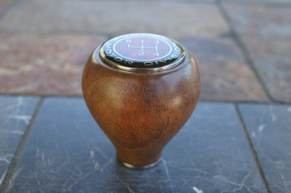 1969 Pontiac Firebird Trans am GTO Walnut Shift Knob 4 Speed Medallion ...