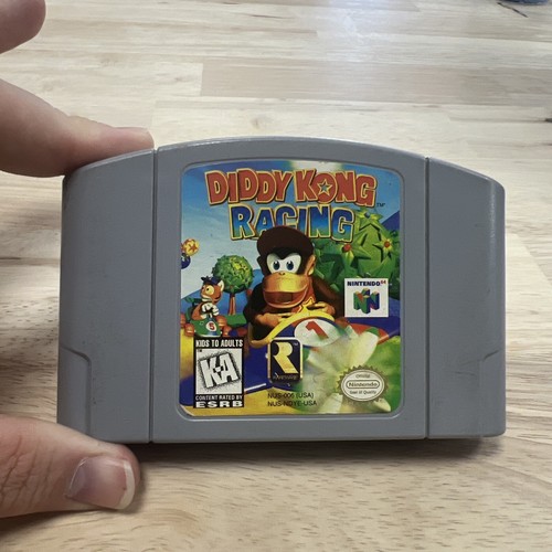 Diddy Kong Racing N64 (Nintendo 64, 1997) - Authentic Cart Only Clean ...