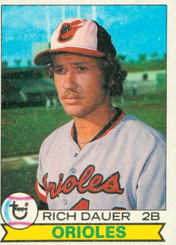 1979 Topps Baseball Card #666 Rich Dauer Baltimore Orioles | eBay