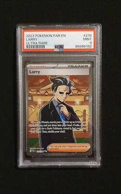 2023 Pokemon PAR Larry Paradox Rift Ultra Rare 235/182 PSA 9 | eBay