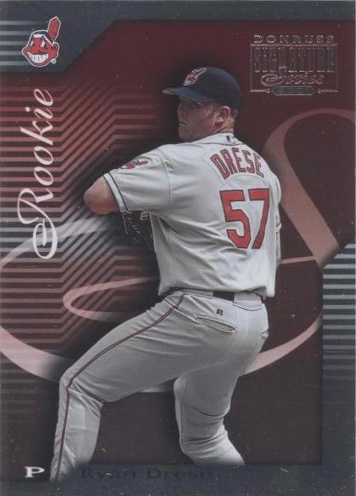 2001 Donruss Signature Series - Rookie Ryan Drese #166 /800 (RC) for ...