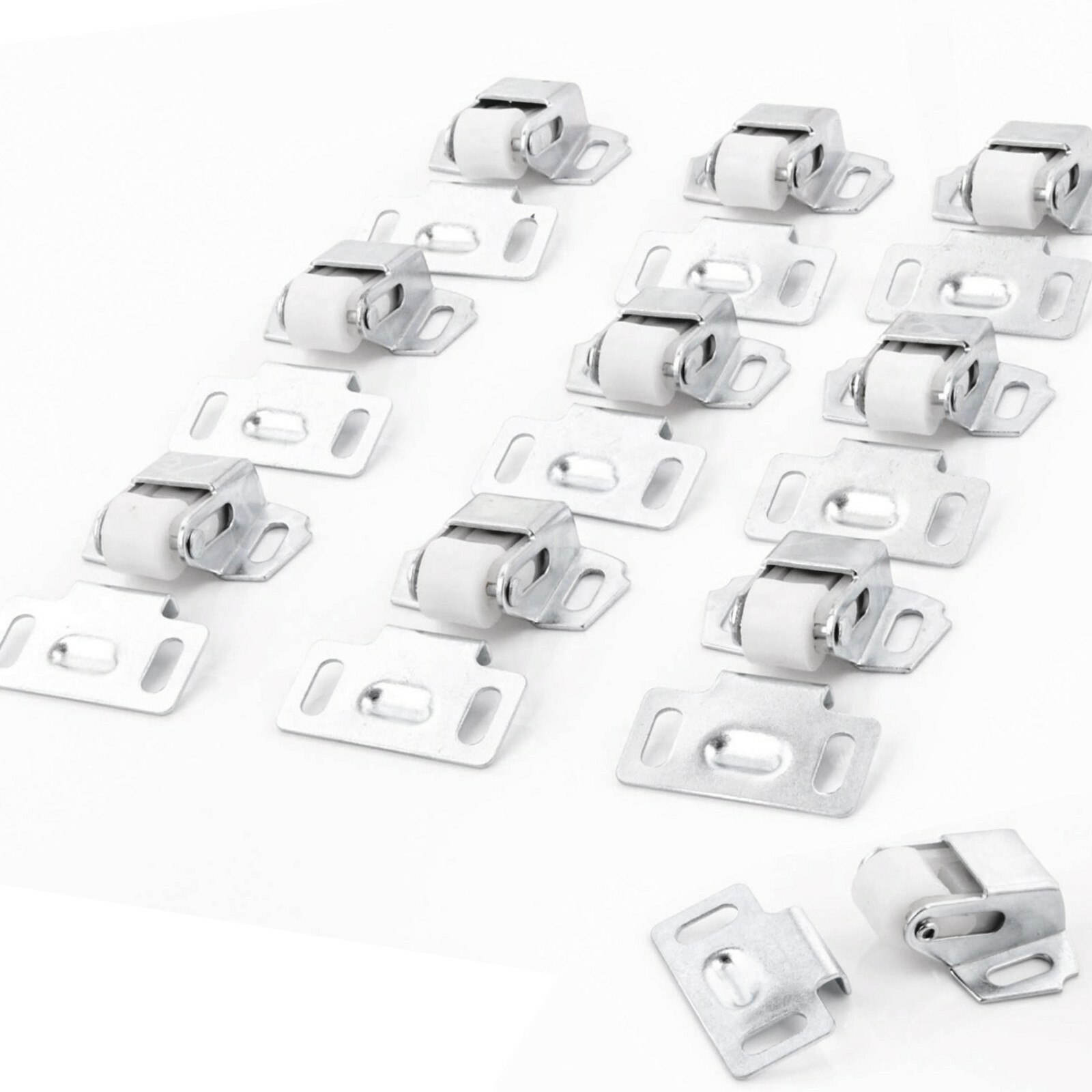 SINGLE ROLLER DOOR CATCH 50x Cabinet Cupboard Latch Spring Loaded ...