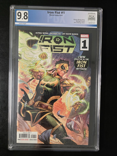 Iron Fist #1 PGX 9.8 Cover A Lin Lie Jim Cheung Marvel Comics 2022 | eBay