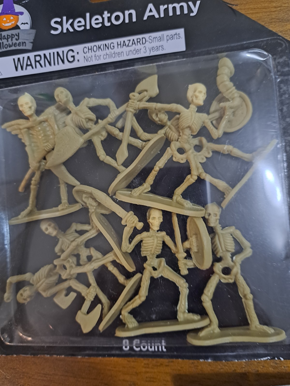 3 Packs Mummy Army Witch Characters & Skeleton Army Plastic Action ...