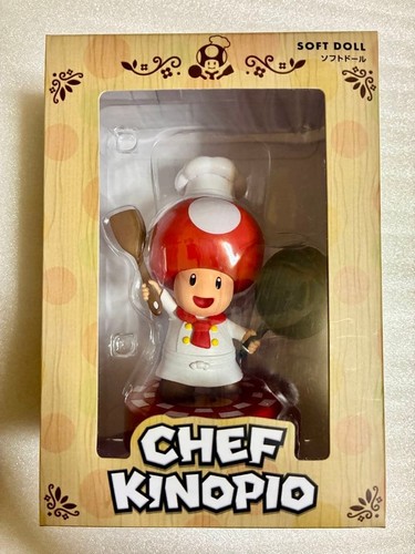 Usj Limited Super Mario Chef Toad Soft Doll Figure | eBay