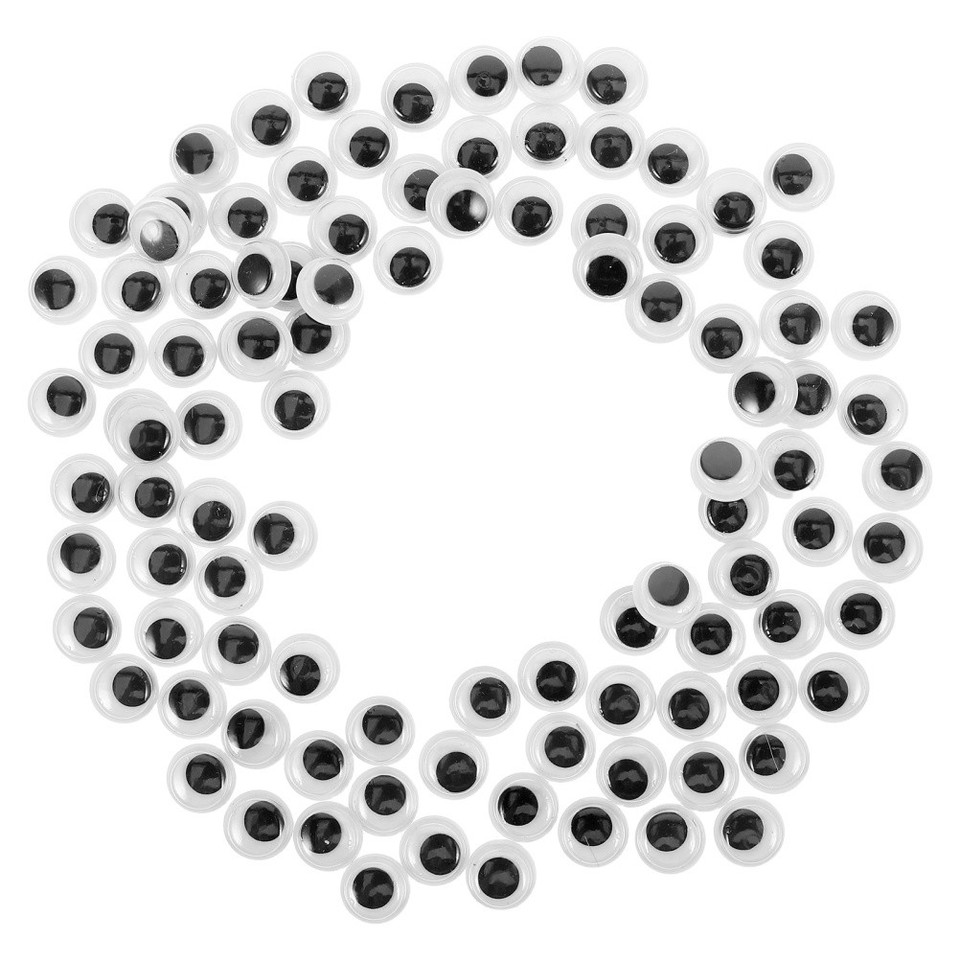 100 Pcs Self-adhesive Googly Eyes Hand Puppet Accessories for Crafts | eBay