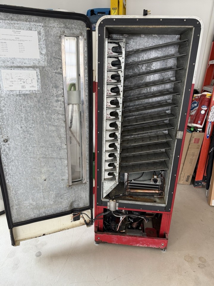 Vintage Coca-Cola Cavalier CS-96-A Vending Machine 5¢ Refurbished | eBay