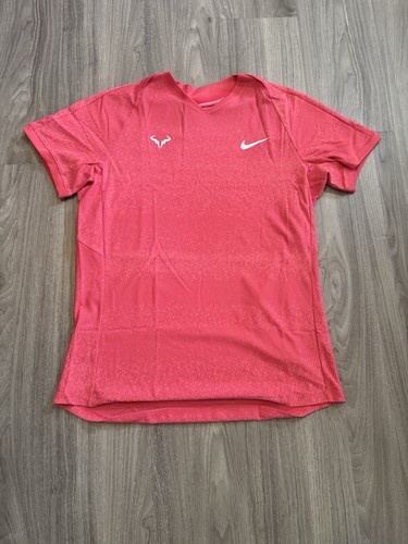 Nike Men's Nike Court Rafa Nadal Tennis ADV Shirt Top FD5409-629 Pink ...