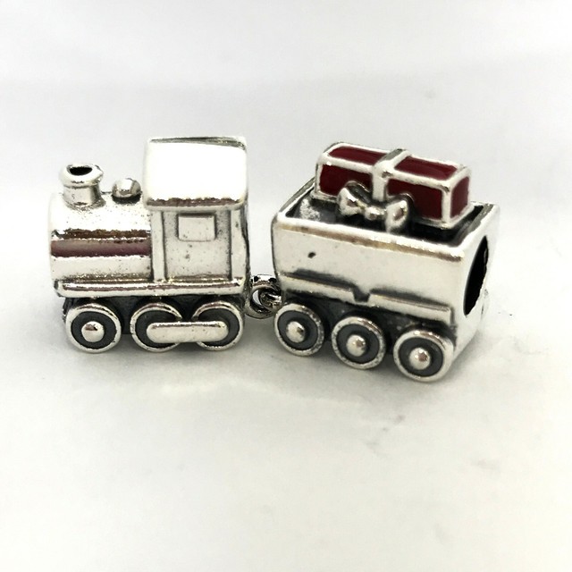 Genuine Authentic PANDORA Christmas Train Charm 797519EN27 for sale ...