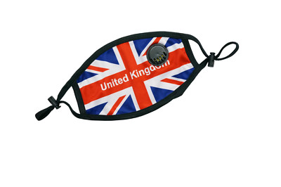 United Kingdom Face Mask with Pocket / UK Flag / United Kingdom Face ...