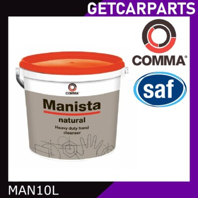 Comma Manista Natural Heavy Duty Hand Cleanser with Perlite 10 Litres ...