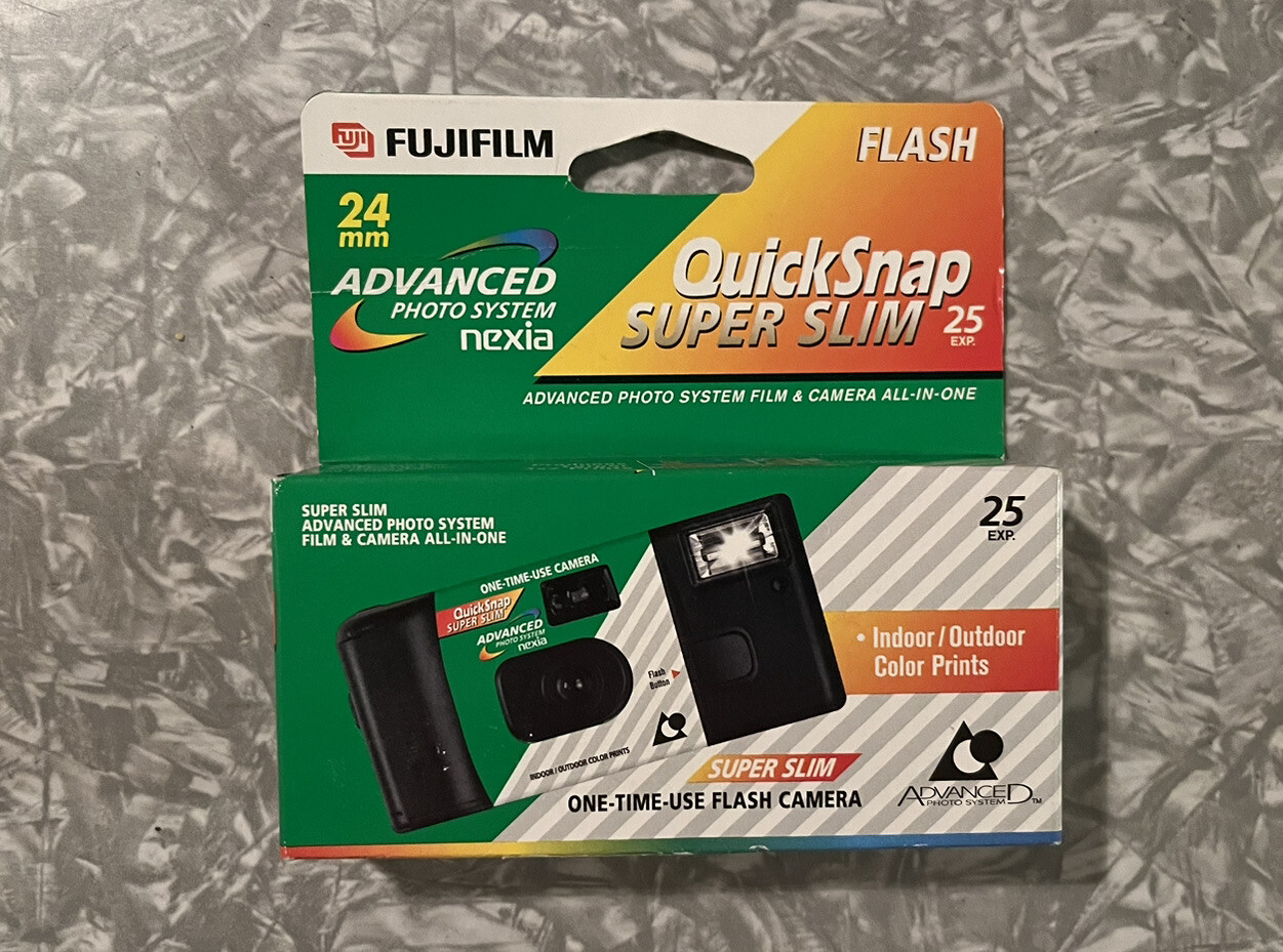 Fujifilm Smart Quicksnap Super Slim H400 25Exp. Advanced Film/Camera ...
