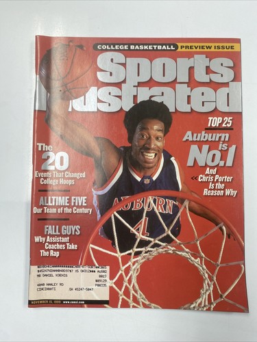 1999 November, Sports Illustrated Magazine Auburn is No.1 (CP306) | eBay