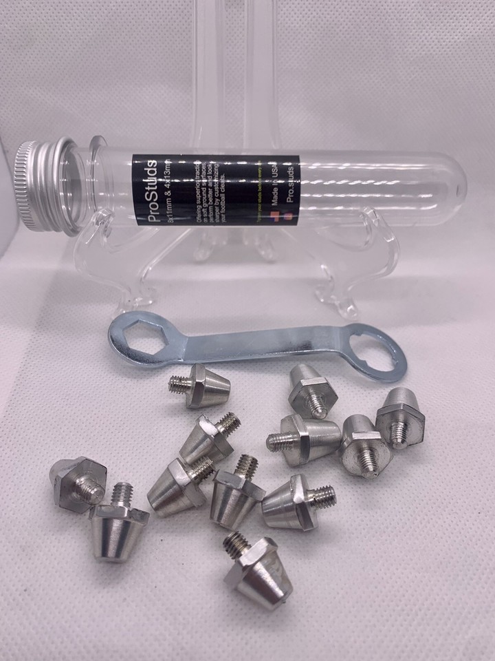 12 Pro Studs SG Replacement Studs Soccer 8x11mm 4x13mm W/ Wrench | eBay