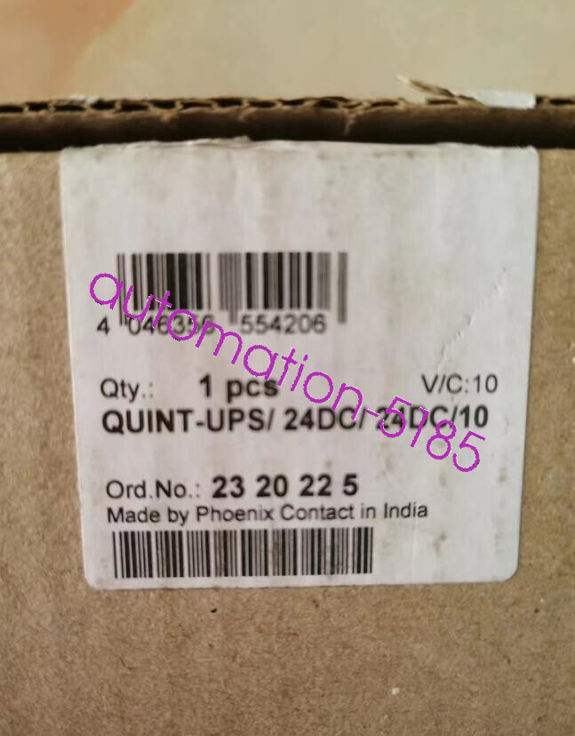 Phoenix Power 2320225 QUINT-UPS/24DC/24DC/10 New fedex or DHL | eBay