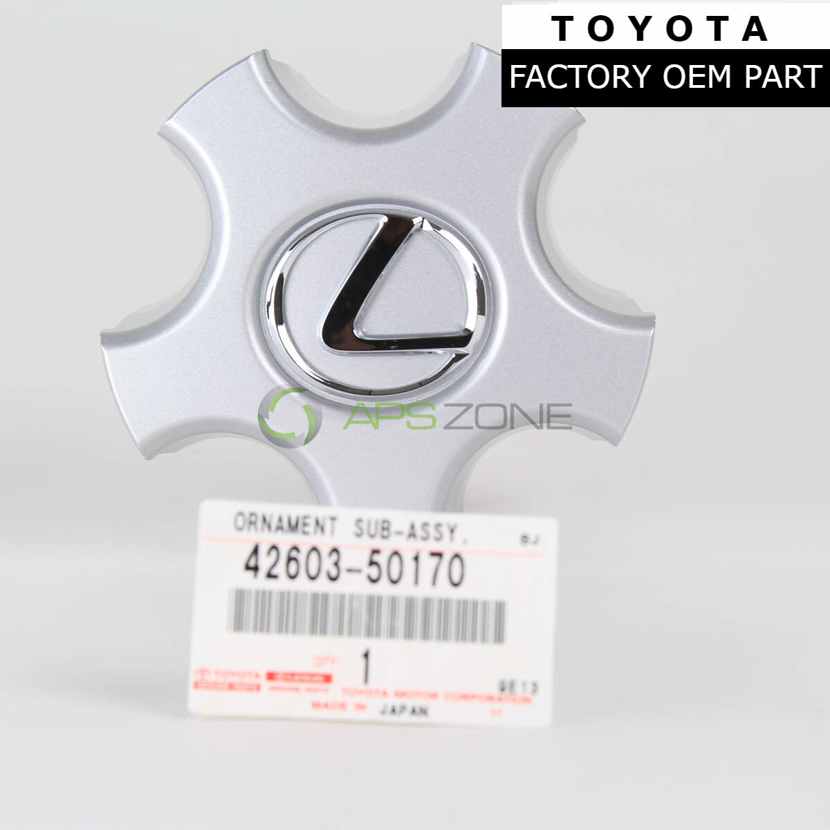 GENUINE TOYOTA LEXUS LS430 2001-2003 WHEEL CENTER HUB CAP QYT 1 OEM ...