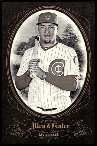 2019 Topps Allen & Ginter Box Loader Javier Baez A8 #BL-13 | eBay