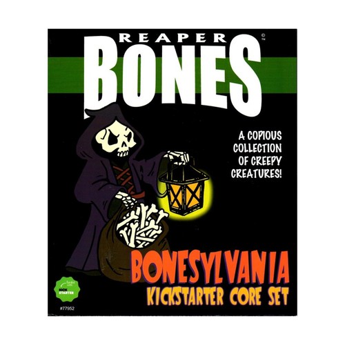 Reaper Bones Collection 28mm Bonesylvania Kickstarter - Core Set VG+ ...