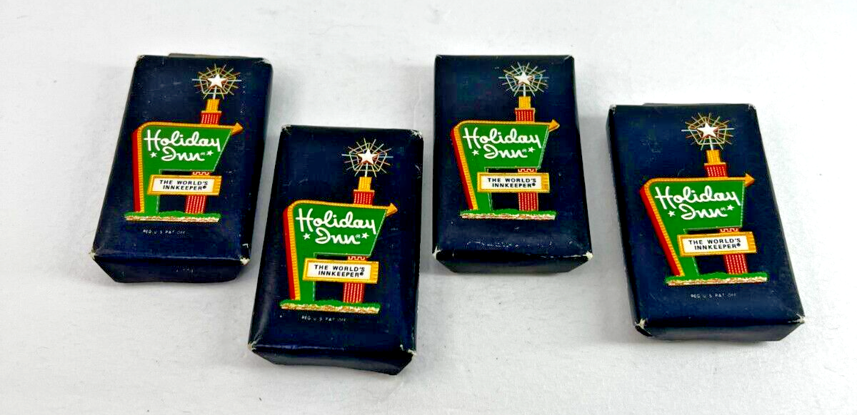 Vintage LOT of 4 Holiday Inn Soap Bars | eBay