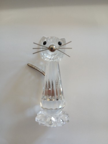 Swarovski Cat #010023 | eBay