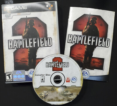 PC Battlefield 2 (2005) BF2 DVD Game Box Manual CIB USED 14633148411| eBay