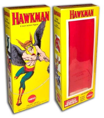 HAWKMAN BOX for 8" Mego Action Figure (BOX ONLY!) | eBay