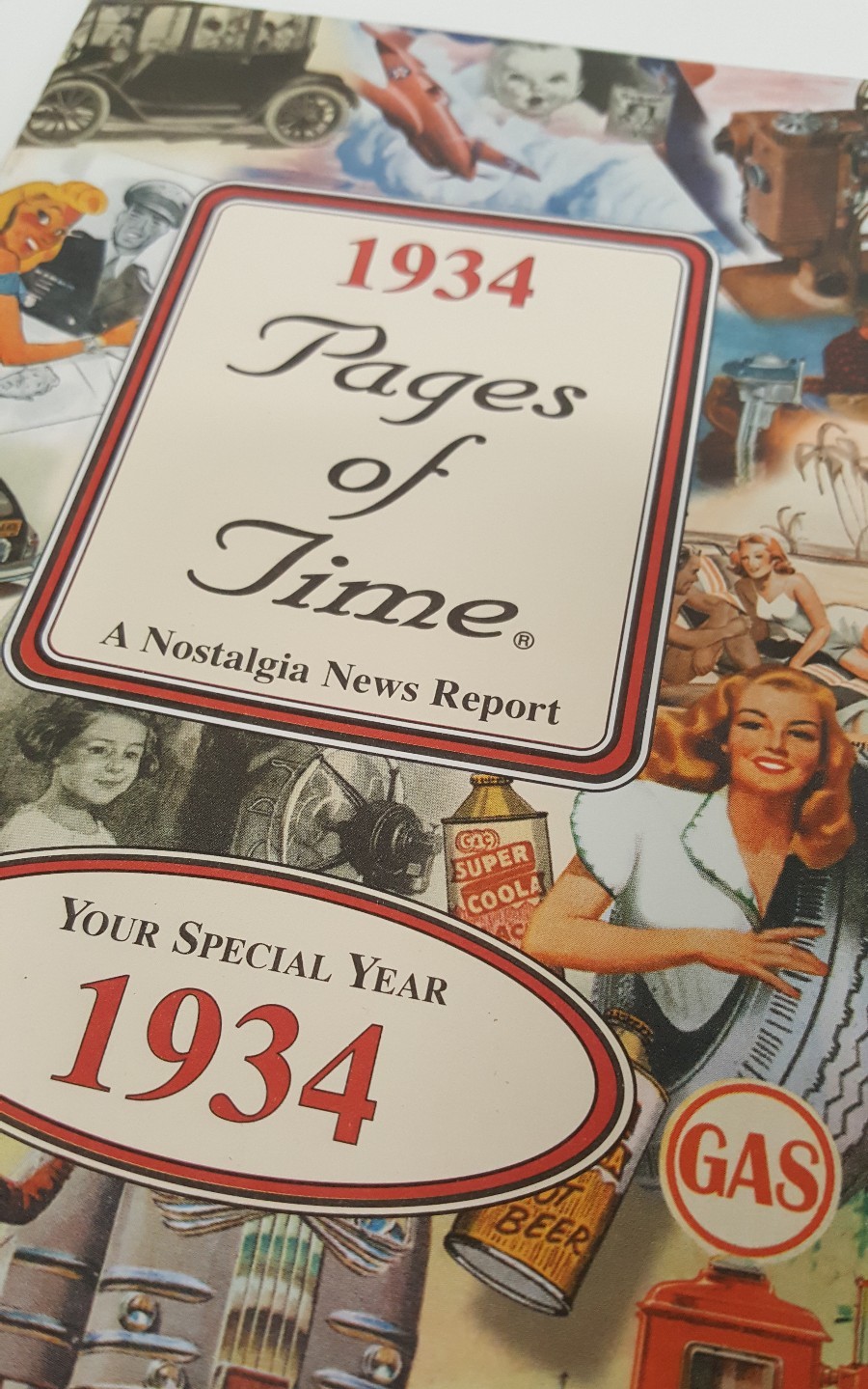 1934 Pages of Time National Ads Nostalgia News Report Advertising 30s ...
