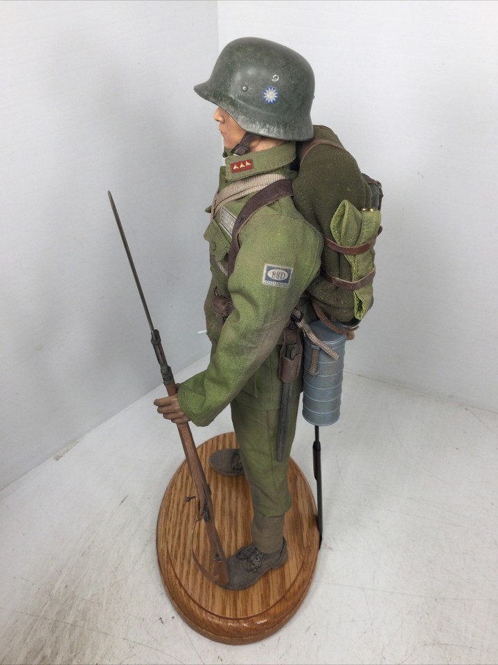 1/6 CHINESE INFANTRYMAN 88TH DIV 2ND SINO JAPANESE WAR + MAUSER 98 ...