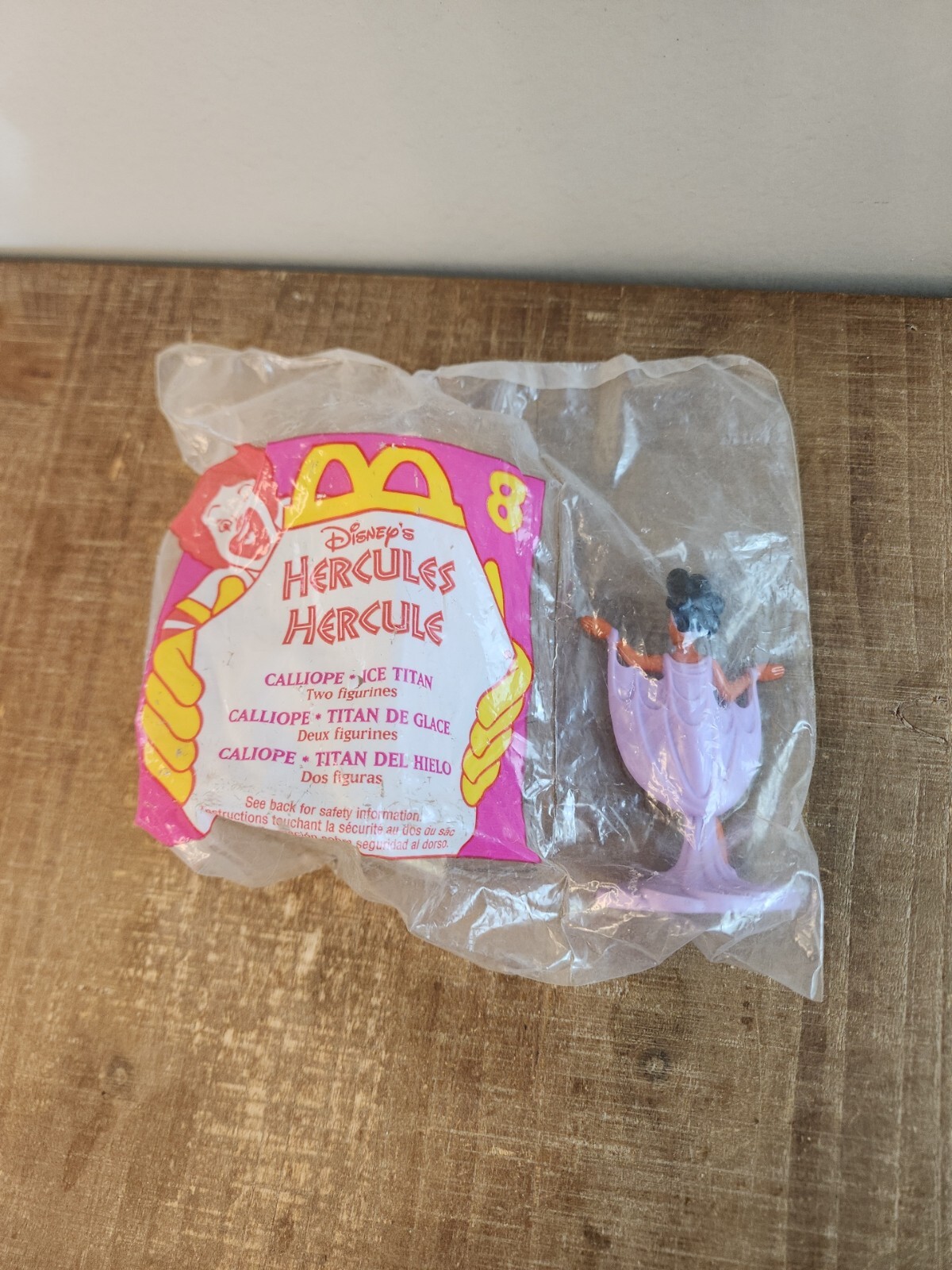McDonalds Disney Hercules Calliope & Ice Titan Sealed Happy Meal Toy #8 ...