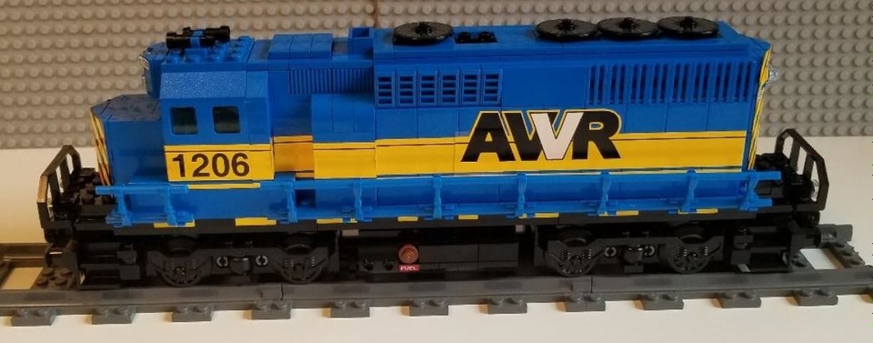 Custom Train Unstoppable Movie 1206 GP40 Engine -Please Read Item ...