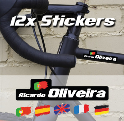 Decals, Stickers - Bike Name Sticker - Nelo's Cycles