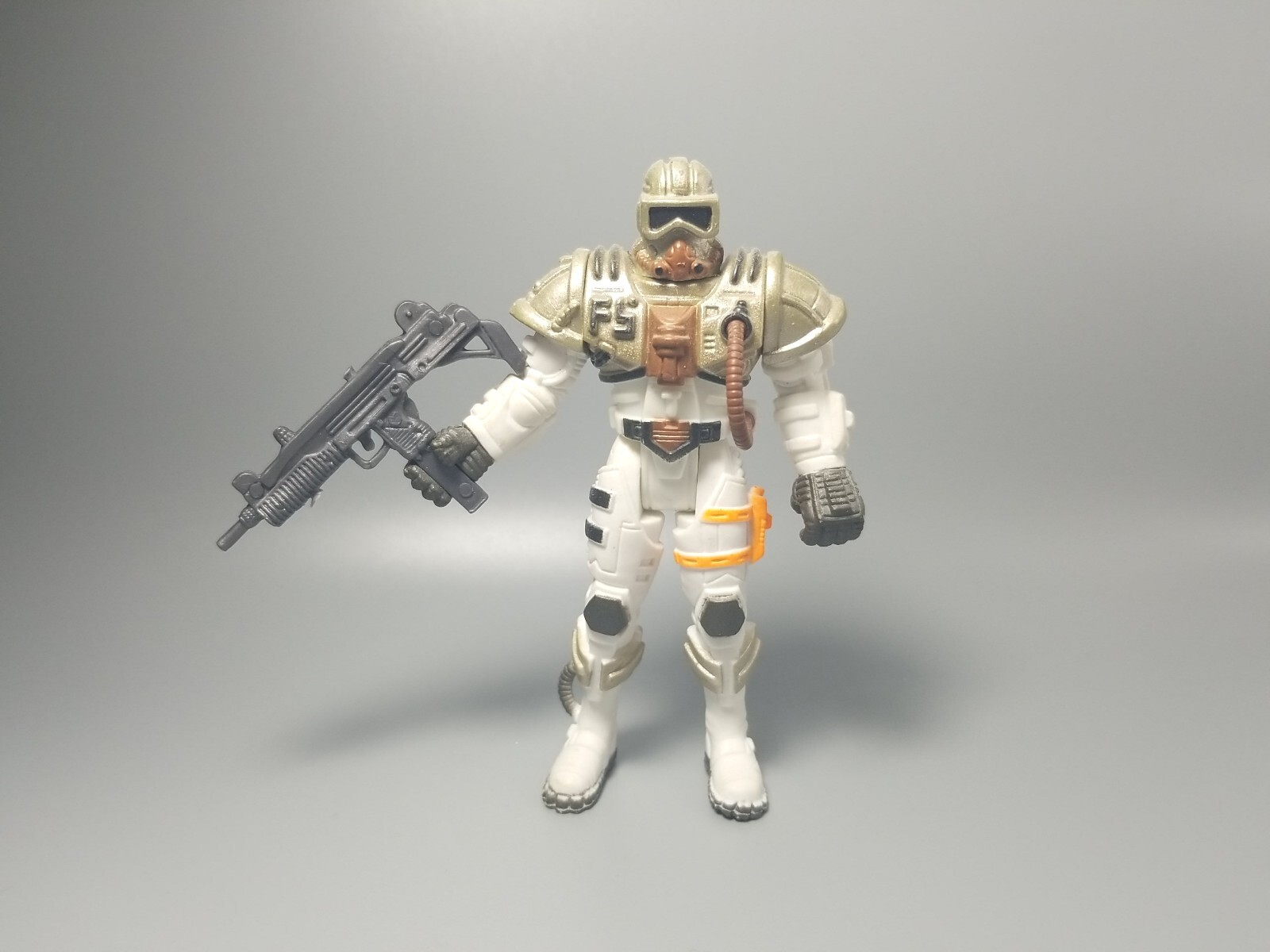 Vintage 2001 Chap Mei Space Quest Mission Squad Astronaut Toy Figure w ...