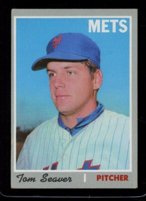 1970 Topps #300 Tom Seaver Mets Lt. Wrinkles At Top and Bottom GD LOOK ...