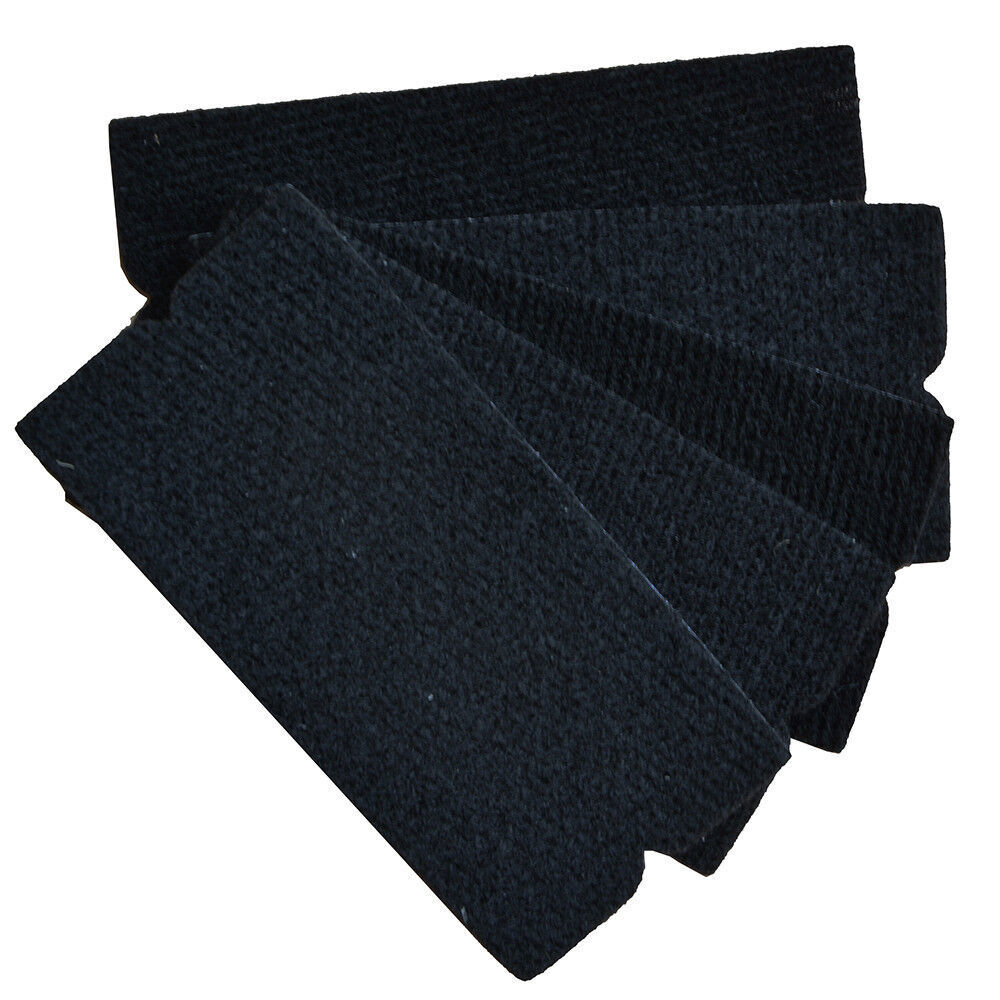 40 x Black Replace Felt Fabric Felts for 4 In Wrap Squeegee Self ...