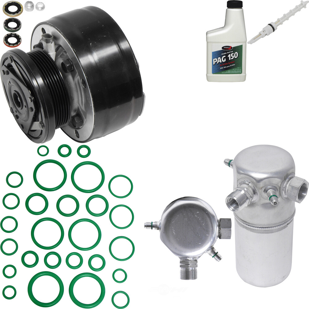 A/C Compressor Kit-Compressor Replacement Kit UAC fits 1987 GMC R1500 6 ...
