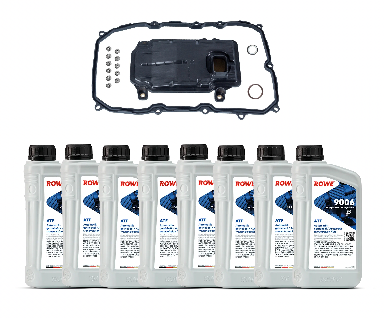 Transmission Service Kit 8L ATF Fluid + Filter for PORSCHE CAYENNE ...