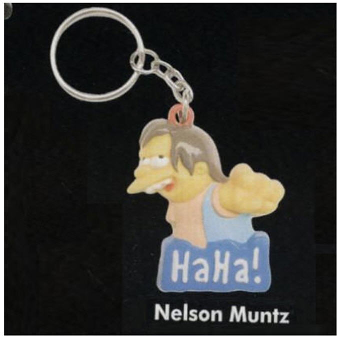 SIMPSONS NEW DIE CUT KEYCHAINS - RARE 2003 RELEASE - 8 DIFFERENT TO ...