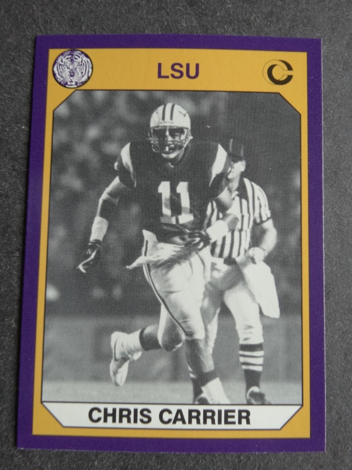 1990 Collegiate Collection LSU Tigers Football Complete Your Set U You ...