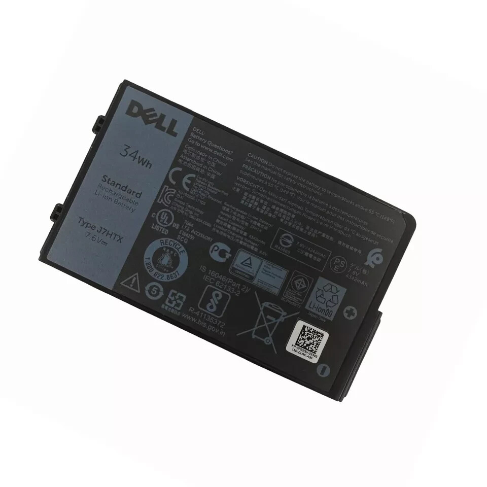 Genuine J7HTX Battery For Dell Latitude 12 7212 7202 7220 451-BCDH ...