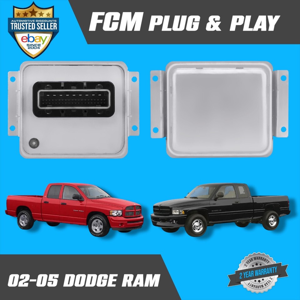 2003 Dodge Ram FCM Front Control Module 56049681 Plug & Play | eBay