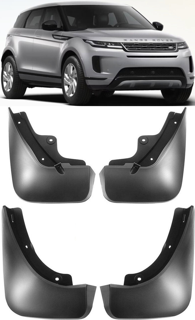 New Front & Rear Splash Guards Mud Flaps For 2019-2024 Range Rover ...